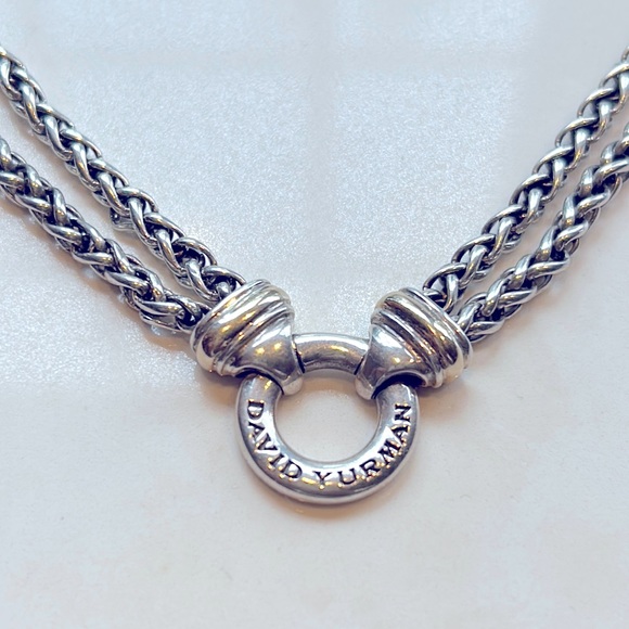 David Yurman | Jewelry | David Yurman Double Wheat 4k Gold And Silver ...